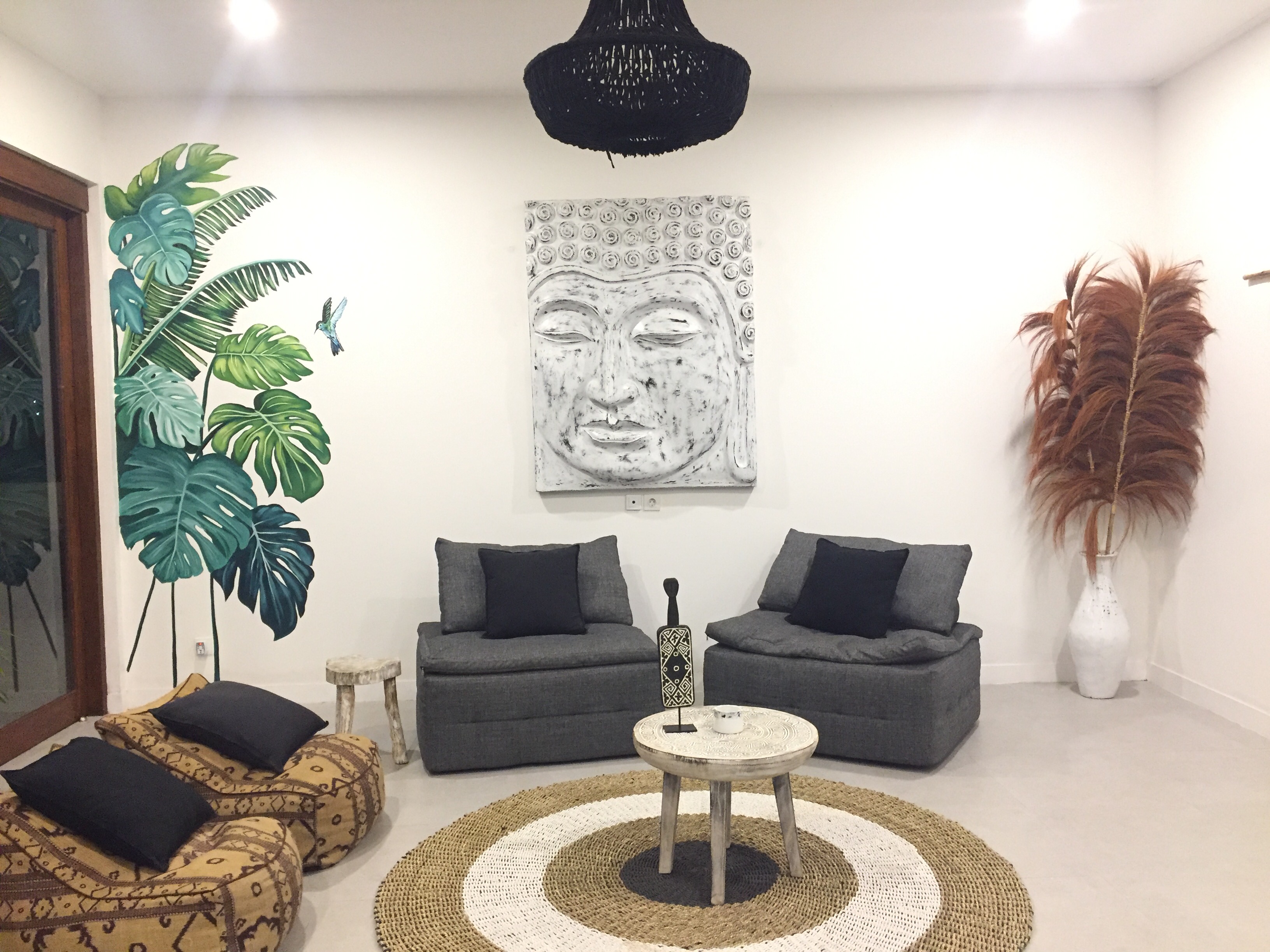 Small Tropical Mural – MURAL BALI