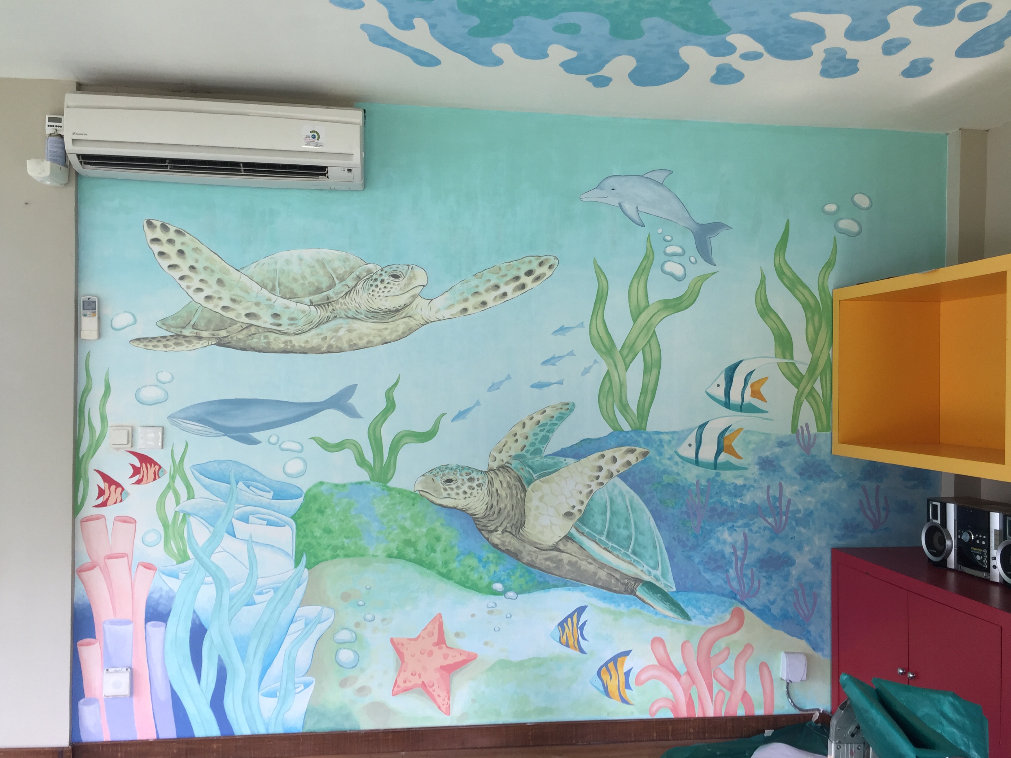 Kids Club Mural for Conrad Hotel Bali – MURAL BALI